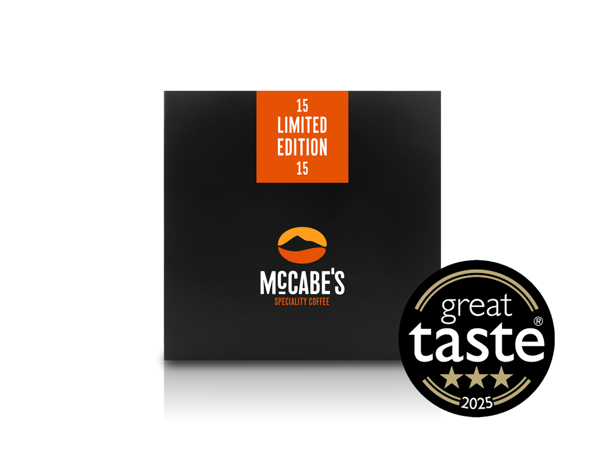 Blend 15 Coffee - 3 Star Great Taste Award - Mccabes Coffee